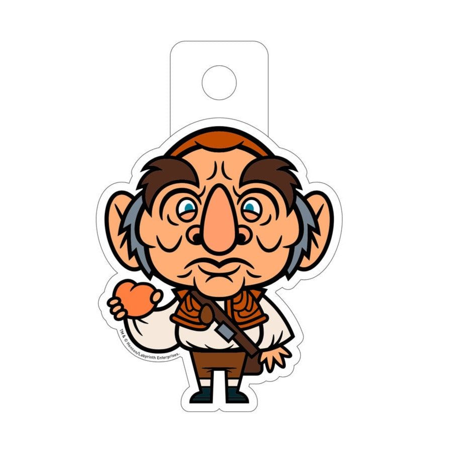 Labyrinth Hoggle Vinyl Sticker