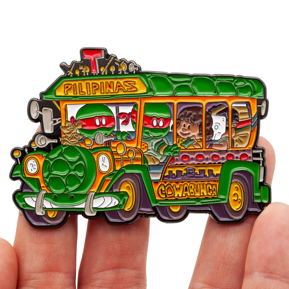 Jeepney Kultura Green Machin Pin Set (FAHM Edition)
