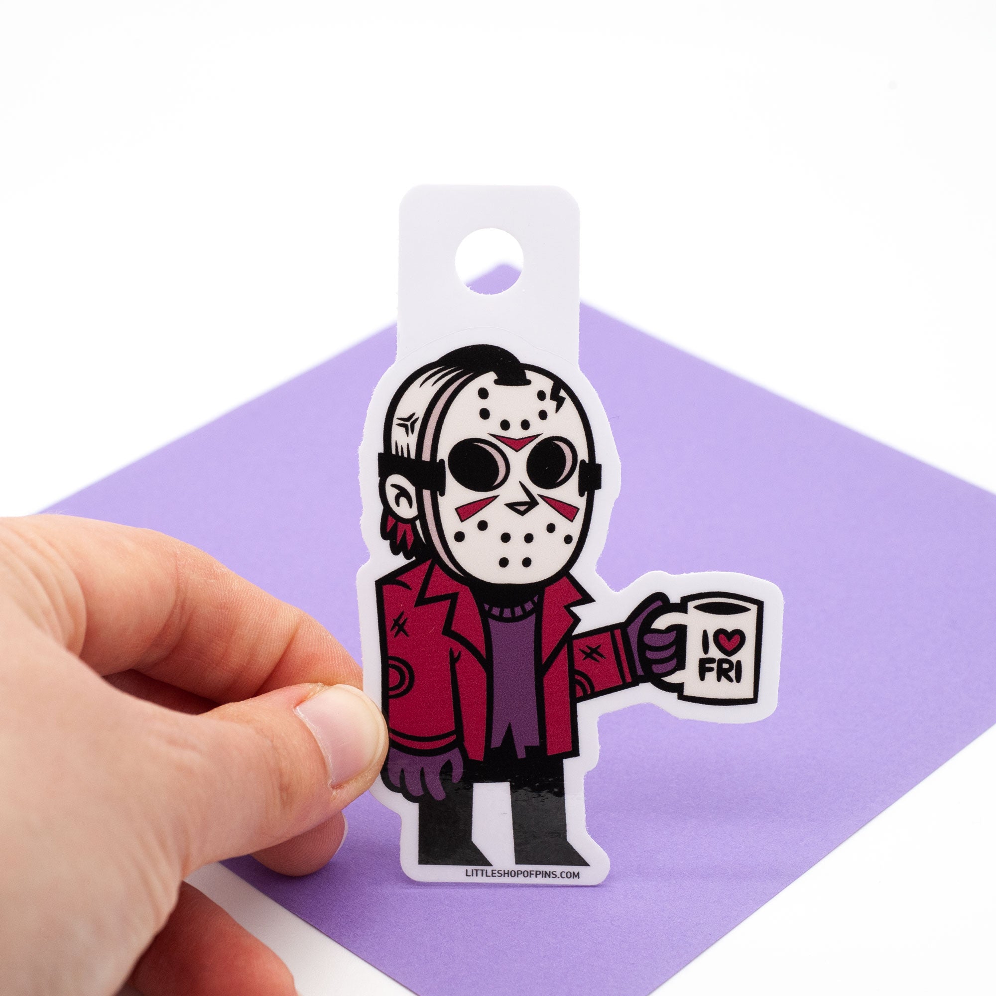 I Heart Friday Jason Vinyl Sticker