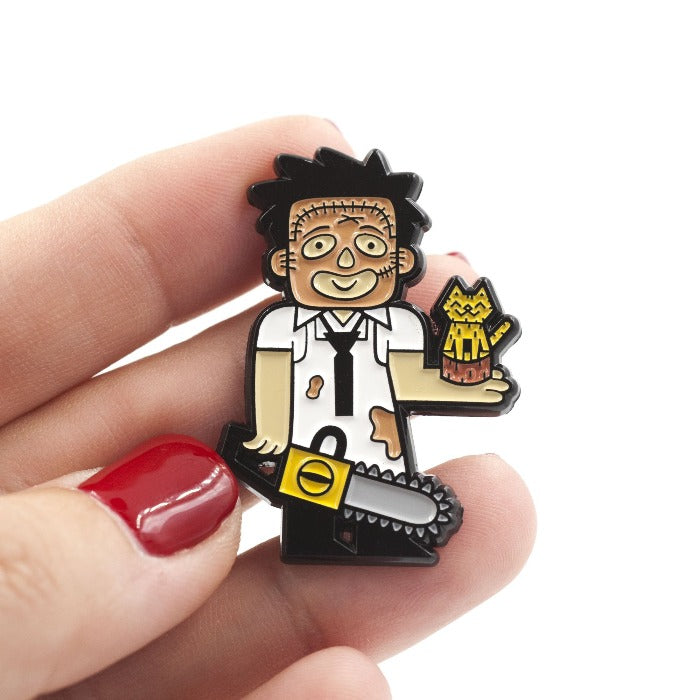 Leatherface Enamel Pin