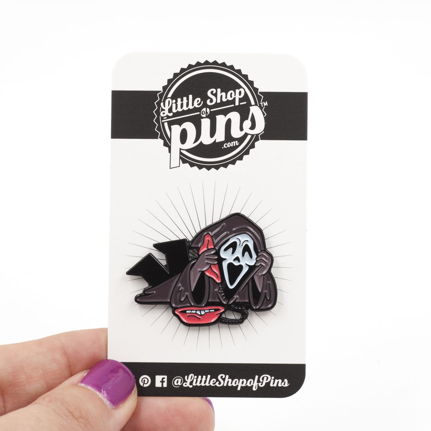 OMG, Like Scream Enamel Pin