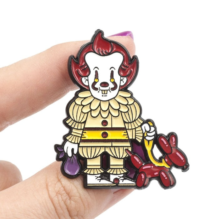 We All Poop Down Here Pennywise Enamel Pin