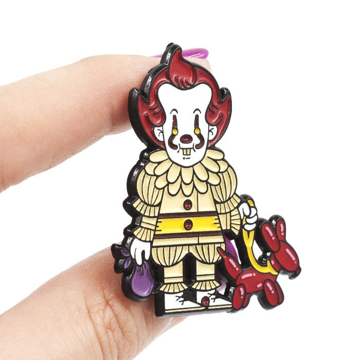 We All Poop Down Here Pennywise Enamel Pin